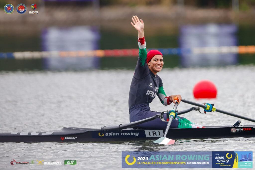 Youth Asian Rowing Medal Won by Iranian Female | Olympic